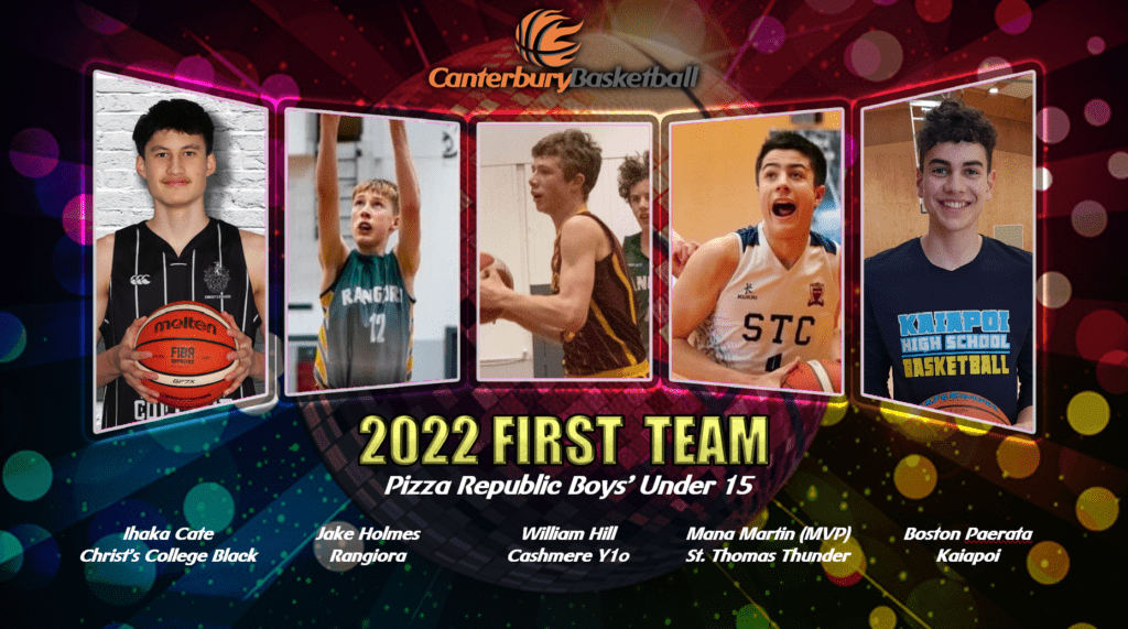 2022 First Teams Announced - Canterbury Basketball Canterbury Basketball