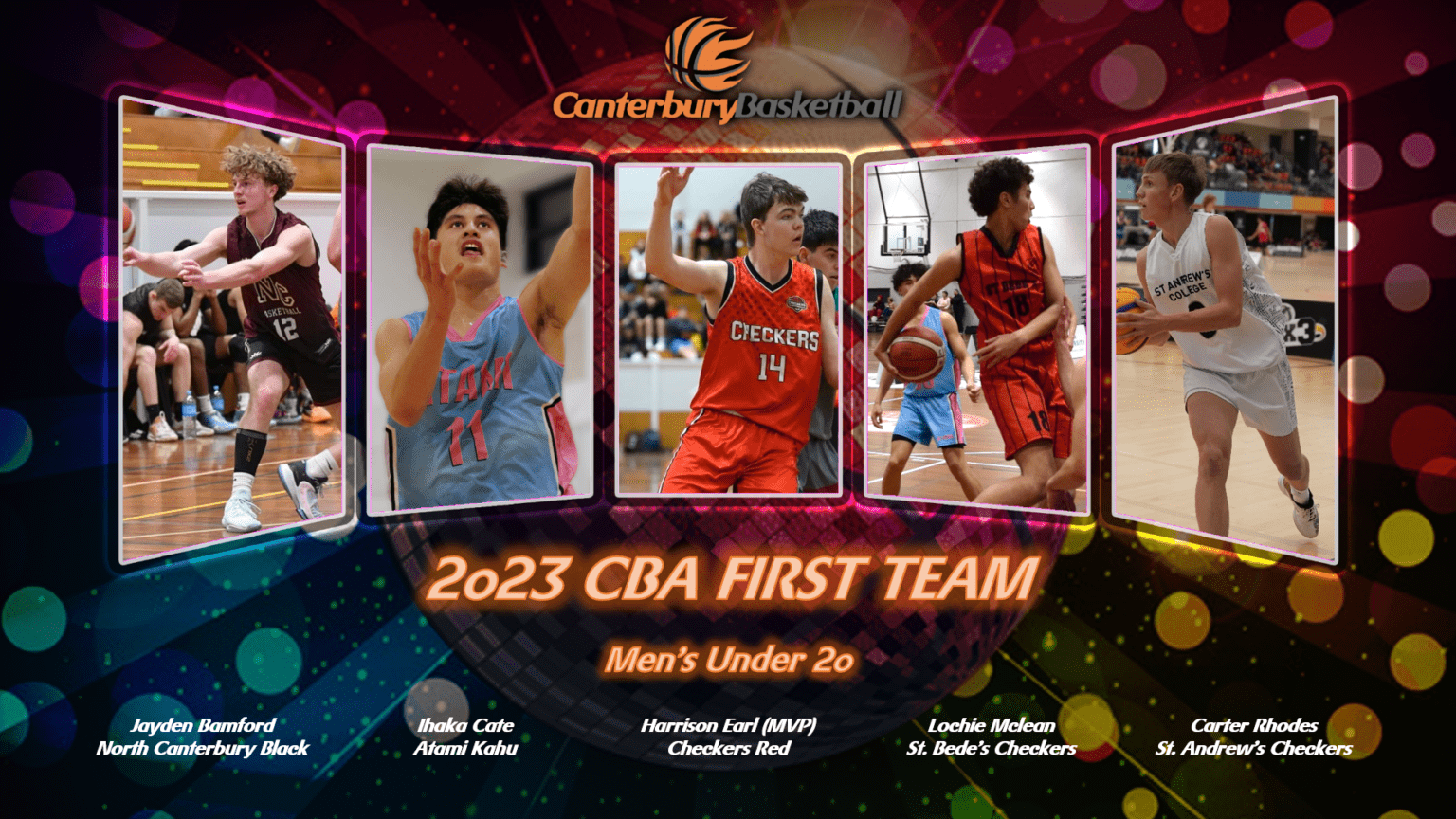 2023 First Teams Announced - Canterbury Basketball Canterbury Basketball