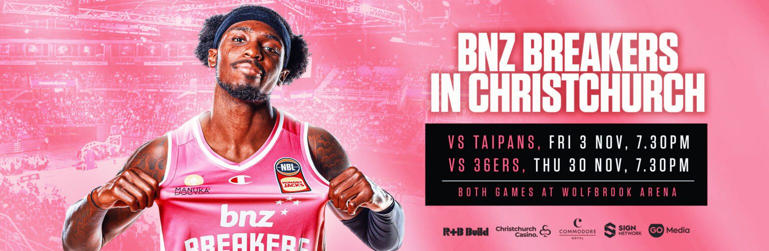BNZ Breakers in Christchurch - Canterbury Basketball Canterbury Basketball