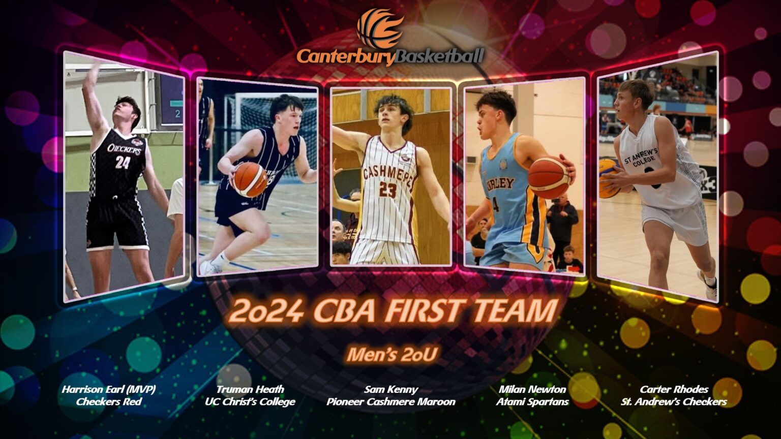 2024 First Teams Announced - Canterbury Basketball Canterbury Basketball